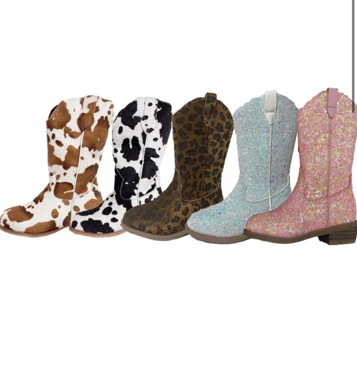 Girly Cowgirl boots (preorder) – The B'Cute Brand